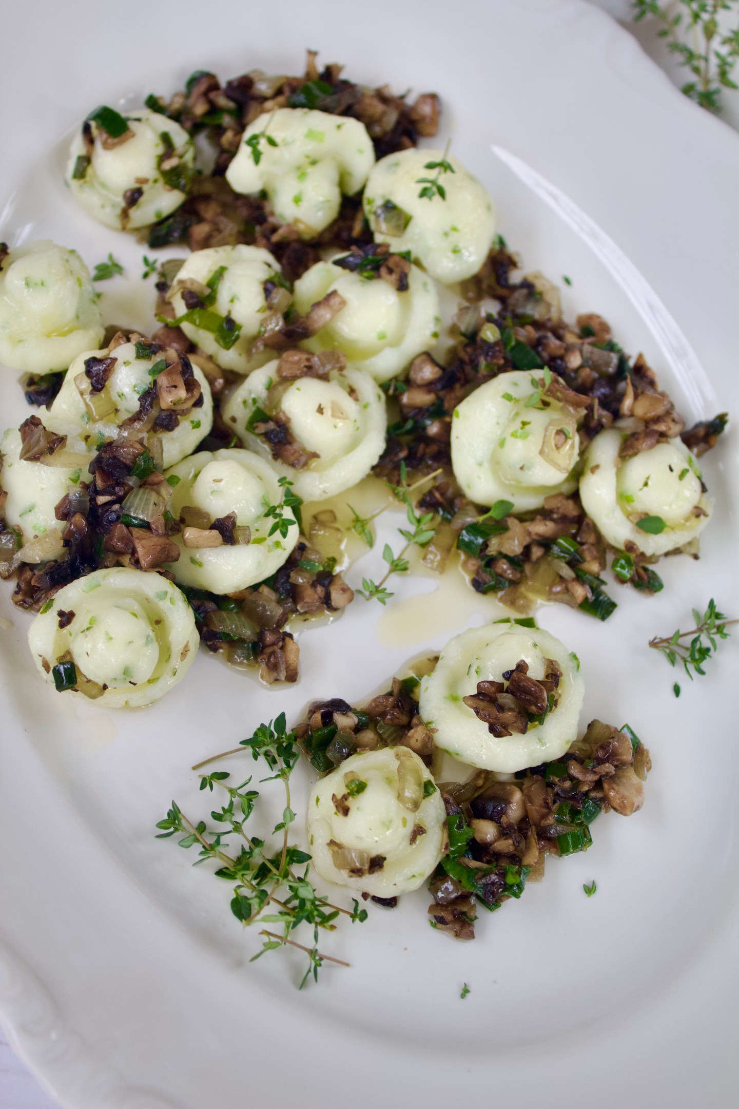 Gnocchi-Noodle Mushrooms – My Whisk and I