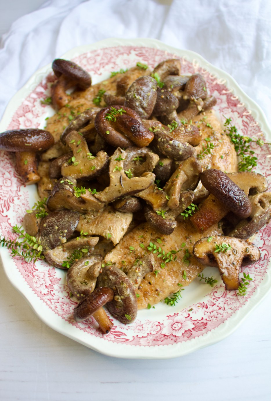 Shitake Chicken in Mustard Sauce – My Whisk and I